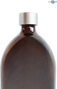 Dávkovač mýdla MONA 1 000 ml se stříbrným těsnícím uzávěrem