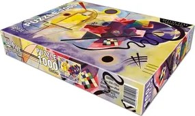 STAR Puzzle Žlutá, červená, modrá / 1000 dílků / 68 × 48 cm