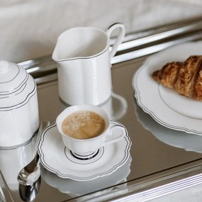 Set cukřenky a konvičky na mléko z kostního porcelánu Odette – S|P Collection