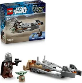 LEGO® Star Wars™ 75436 Mandalorian a Grogu a spídrová motorka / Počet