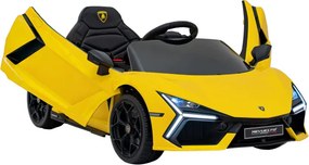 Elektrické autíčko Lamborghini Revuelto žluté