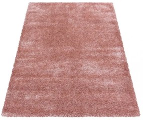 Vopi | Kusový koberec Brilliant shaggy 4200 rose - 280 x 370 cm