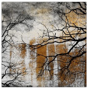 Obraz - Siluety stromů (30x30 cm)