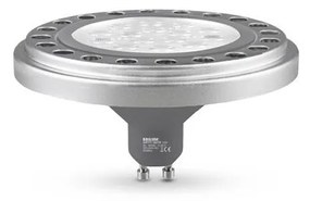 Brilum | LED Žárovka AR111 GU10/12W/230V 4000K stříbrná 30° | B3519