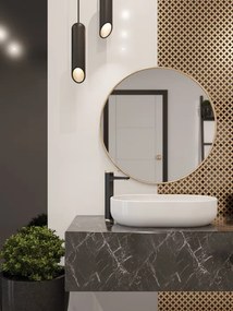 Invena Teja, umyvadlo na desku 600x420x145 mm, bílá lesklá, INV-CE-09-001-C