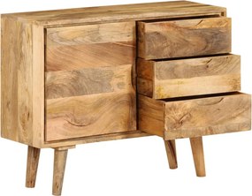 Příborník masivní mangovníkové dřevo 90 x 30 x 69 cm 246789