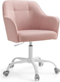 XXXLutz OTOČNÁ ŽIDLE, perkál, pink - Online Only kancelářské židle - 002543066201