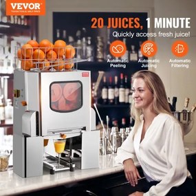 Komerční odšťavňovač odšťavňovač z nerezové oceli 120 W