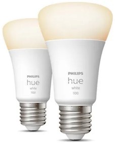 LED žárovka E27 Philips Hue 2ks 9,5W (75W) teplá bílá (2700K) stmívatelná