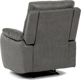 Polohovací křeslo šedé TV-4092 GREY3