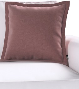 Mona - potah na polštář hladký lem po obvodu barva fialová látka sametová
