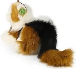 Rappa Plyšová kočka calico trojbarevná 30 cm / ECO-FRIENDLY / od 0 let