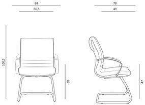 Konferenční křeslo 7950/S EWE