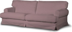 Potah na pohovku IKEA Ekeskog rozkládací barva růžová látka pletený vzor