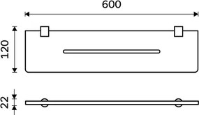 Nimco Police IXI, 60 cm BORMO černá - BRC X460-90
