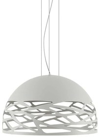 Lodes Kelly Medium Dome 60, závěsné svítidlo 3x23W E27, bílá, prům. 60cm