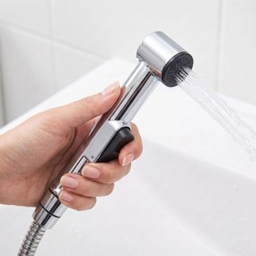 Rea Lungo, umyvadlová baterie s bidetovou sprškou, chromová, REA-B2898