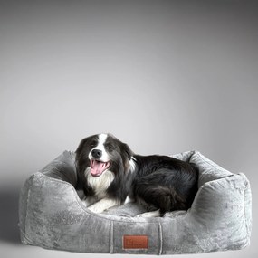 Ortopedický pelíšek pro psa CANDY šedý Velikost: 3XL 160x110 cm
