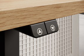 ADRK Furniture Nastavitelné psací stůl MALLO DE-MAL-G