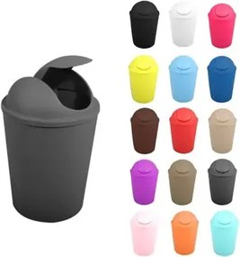 MSV AKO výklopný koš 5.5 L šedý / plast / doprodej