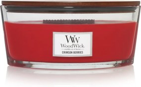 Svíčka woodwick elipsa crimson berries 453 g