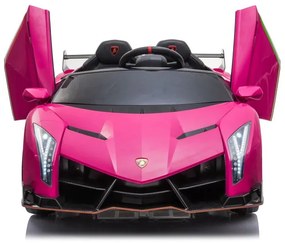 Dětské elektrické autíčko Lamborghini Veneno růžové