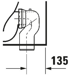 Duravit 21150900002 - Stojící WC D-CODE keramika/lesklá bílá