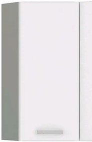 Horní kuchyňská skříňka Bianka 30G, 30 cm, bílý lesk