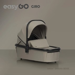 Kombinovaný kočárek EasyGo Giro 2v1 Savana Beige