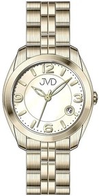 Voděodolné pánské ocelové hodinky JVD W76.2 s kalendářem - 5ATM