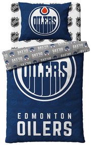 Hokejové povlečení NHL Edmonton Oilers Shields Velikost: 135x200 + 80x80 cm