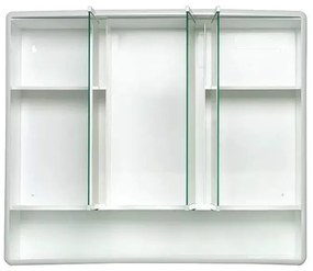 Zrcadlová skříňka Jokey Lymo / 3 dvířka / 50 x 59 x 15 cm / bílá