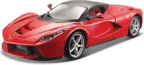 Bburago RACE+PLAY Ferrari LaFerrari červená / 1:24 / od 3 let