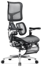 Ergonomická kancelářská židle BRAVE V-KINETIC: černá