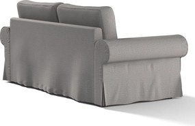 Potah na pohovku IKEA Backabro,  3-místná, rozkládací barva šedá látka pletený vzor