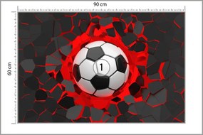 Fototapeta Fotbal 3D Samolepící tapety 270x180