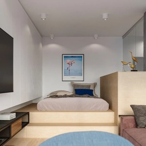 Sollux Lighting Stropní svítidlo TIUBE bílé