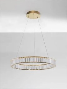 Závěsné LED svítidlo NOVA LUCE AURELIA 41W 3500K 9333075 stmívatelné Triac