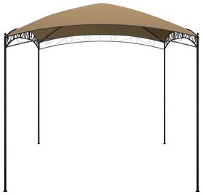 vidaXL Marketos Altán 3 x 4 x 2,65 m taupe 180 g/m²