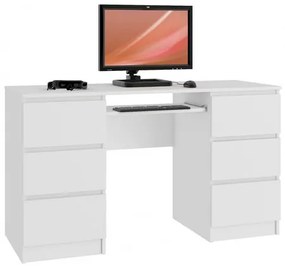 Počítačový stůl A-11 bílá