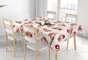 Bellatex Ubrus VÁNOCE Červená,Béžová 70x70 cm