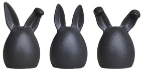 DBKD Set 3 Eating Rabbit, Black