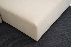 Hanah Home Rohová pohovka LINDEN pravá krémová