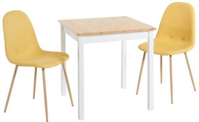 Set jídelního stolu Sydney a dvou jídelních židlí Lissy – Bonami Essentials
