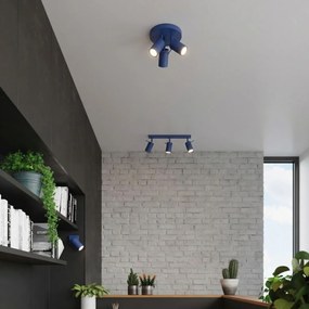 Sollux Lighting Stropní svítidlo RING 3P ultramarínové