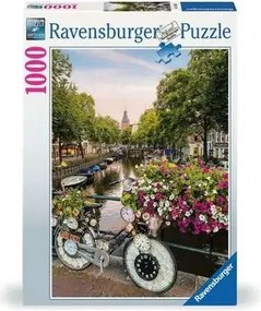 Ravensburger Na kole v Amsterdamu / 1000 dílků / od 14 let