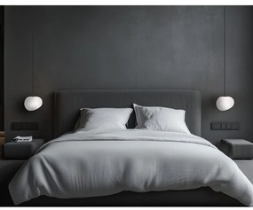 Černo-bílé závěsné svítidlo Stones – Candellux Lighting