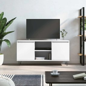 vidaXL TV skříňka 104 x 35 x 50 cm kompozitní dřevo [827019] Barva: Bílá