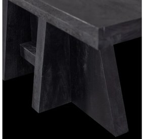 WOOOD Jídelní stůl KEAN černý 220x100 cm