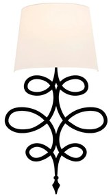 Opviq Nástěnná lampa Asaf II bílá